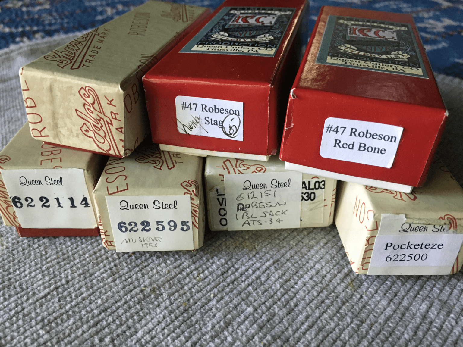 Queen Robeson Boxes, 1993 -2017 - Queen Cutlery Guide